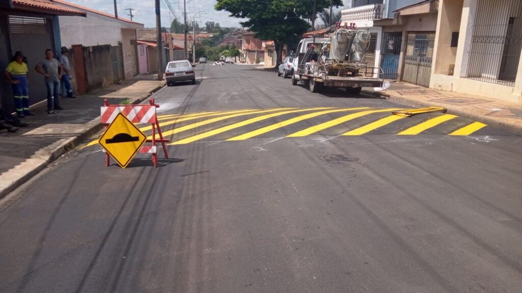 Prefeitura reforça segurança no trânsito com instalação de 60 lombadas ...